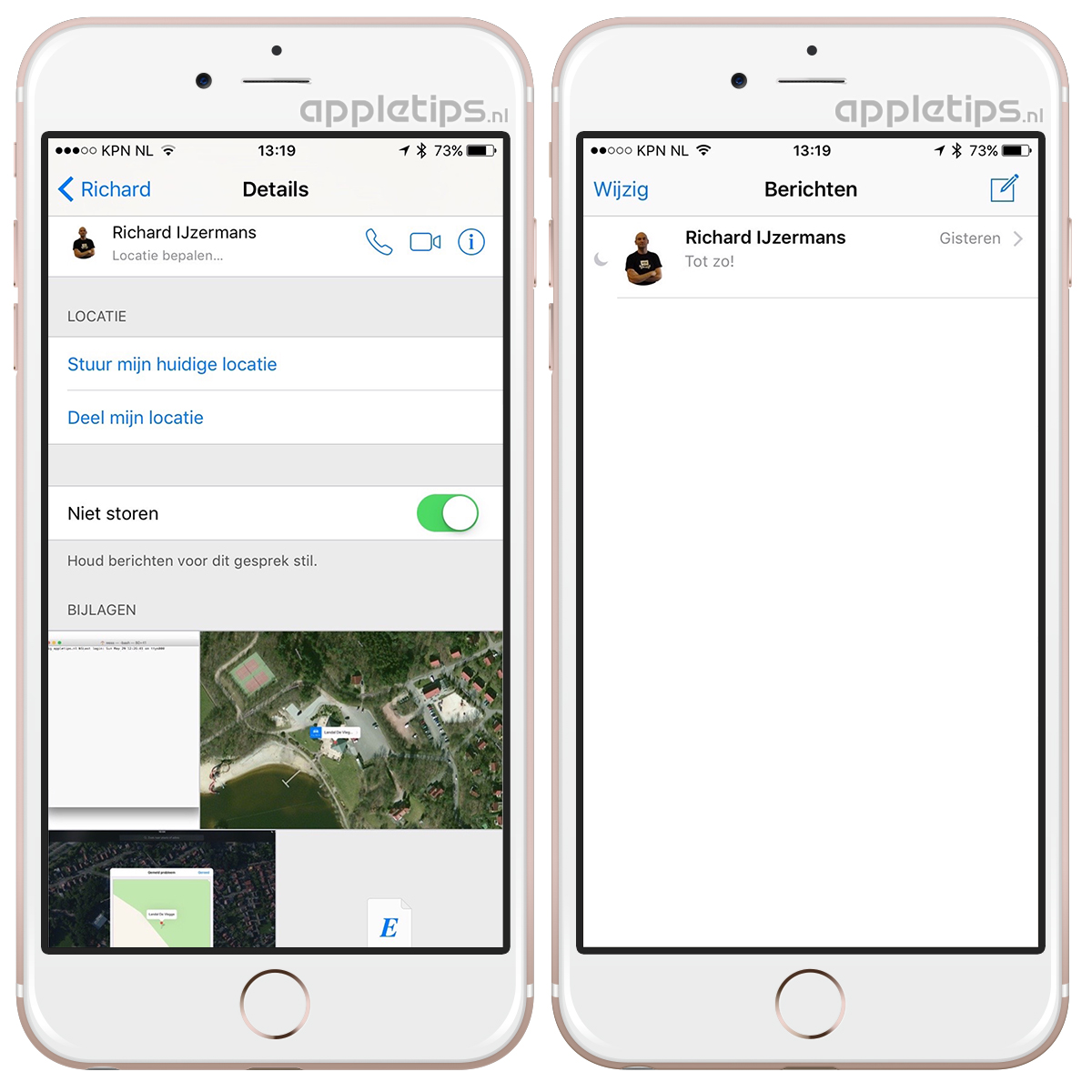 Meldingen per gesprek uitschakelen in iOS Berichten - appletips