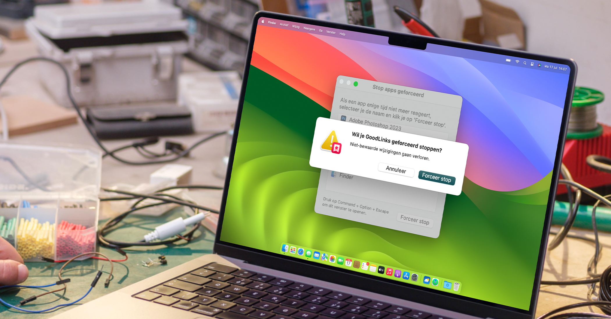 Vastgelopen Mac programma's en apps geforceerd afsluiten - appletips