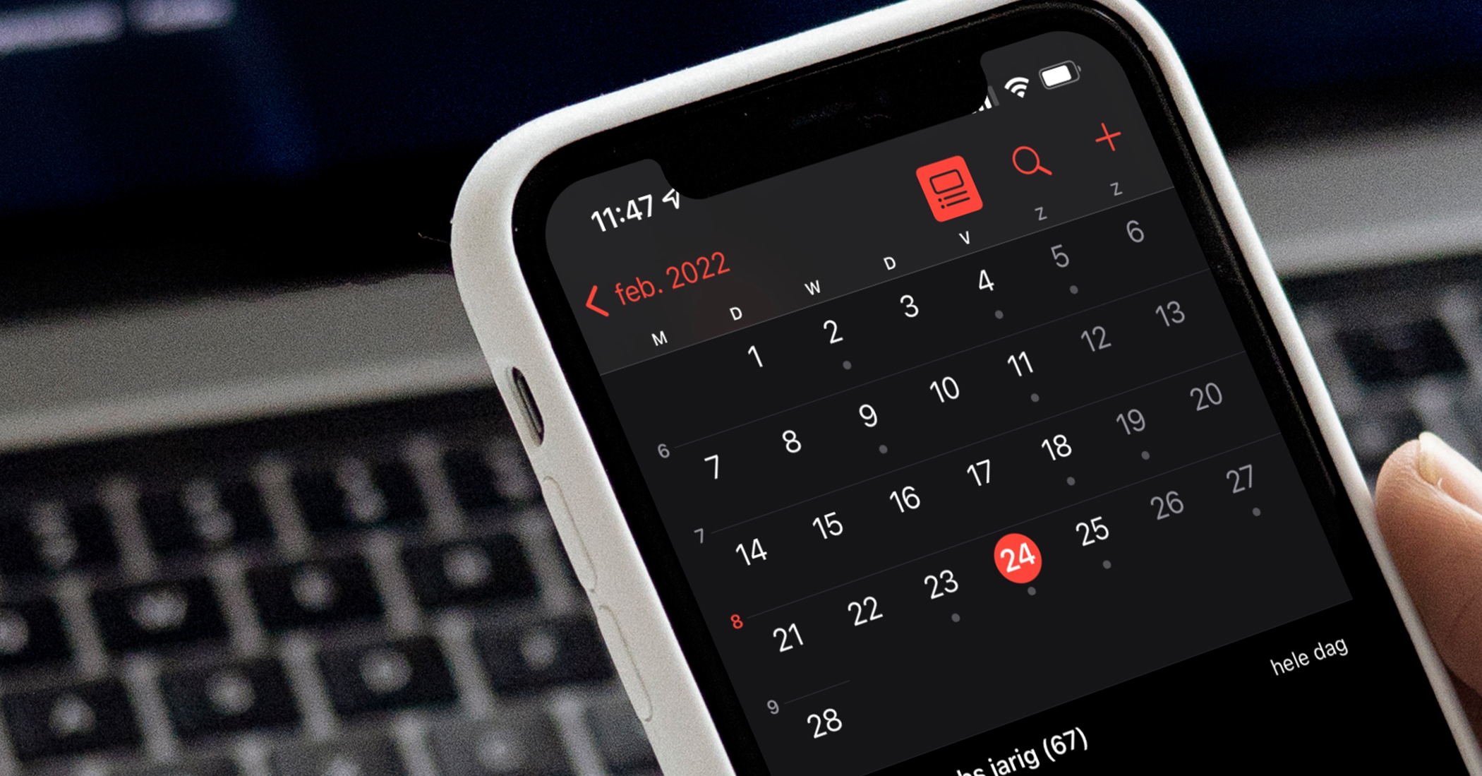 Weeknummers activeren in Agenda | iPhone, iPad en Mac - appletips