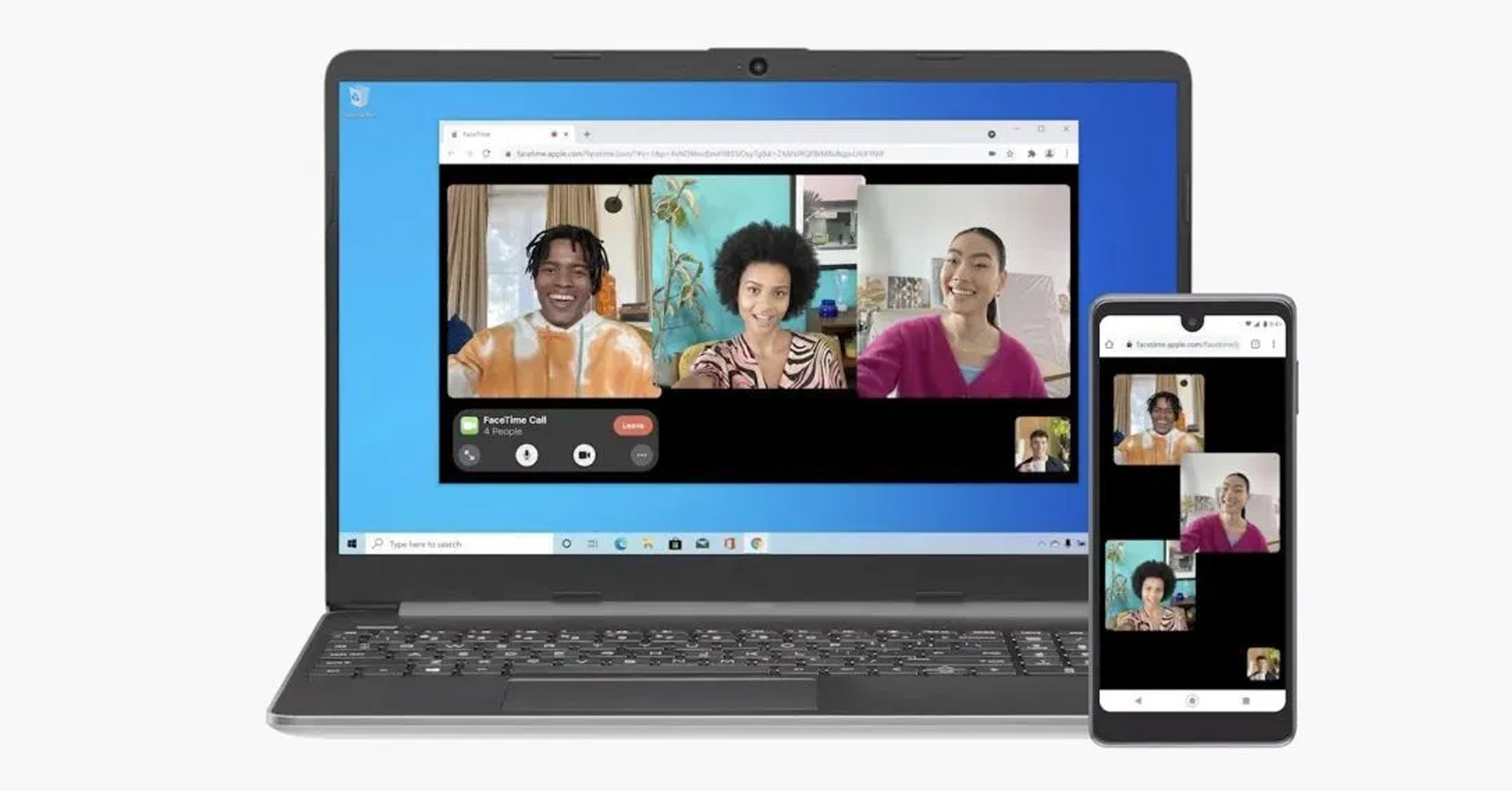 FaceTime gesprekken delen en gebruiken via web, Android of Windows ...