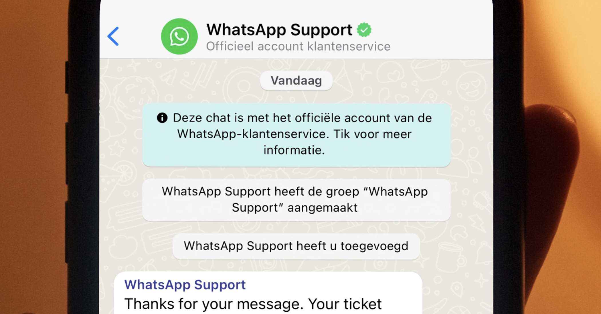 WhatsApp support raadplegen bij problemen met de chatdienst - appletips