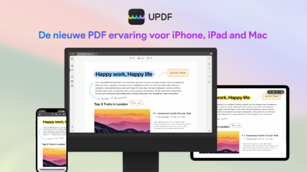 UPDF een geduchte concurrent voor Adobe Acrobat - appletips