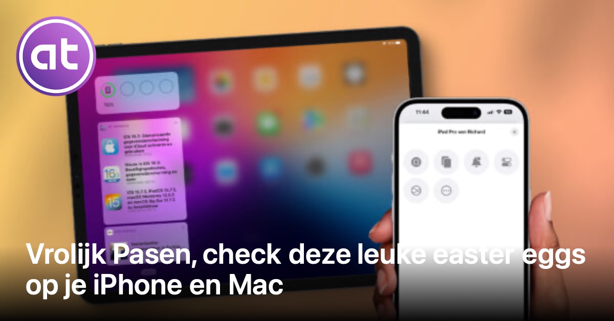 Apple Easter eggs voor iPhone, iPad en Mac - appletips