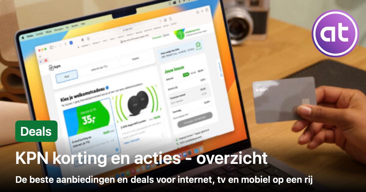 KPN korting: overzicht acties internet, tv en mobiel - appletips