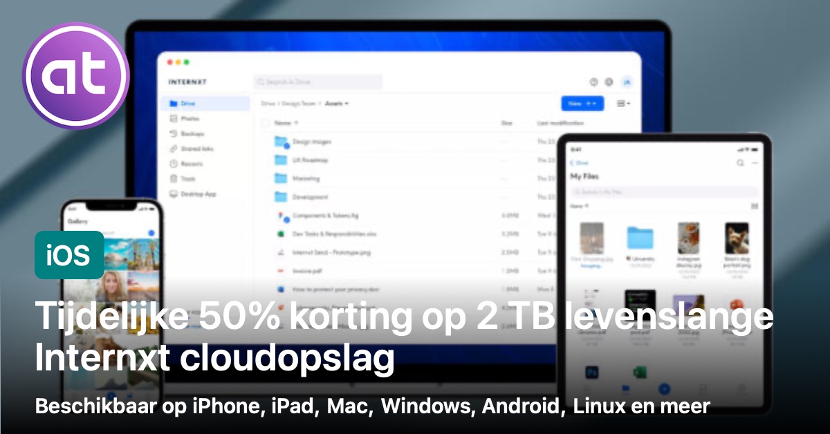 Internxt cloudopslag: Betaal één keer en krijg levenslange online ...