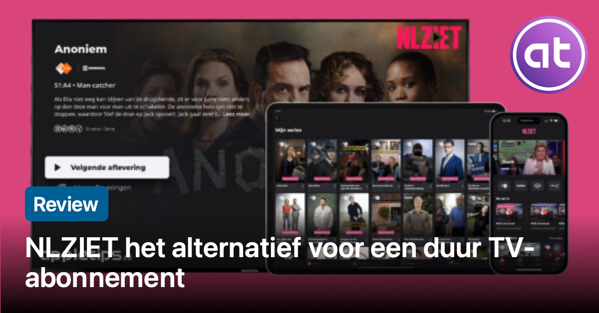 Review: NLZIET het alternatief voor een duur TV-abonnement - appletips