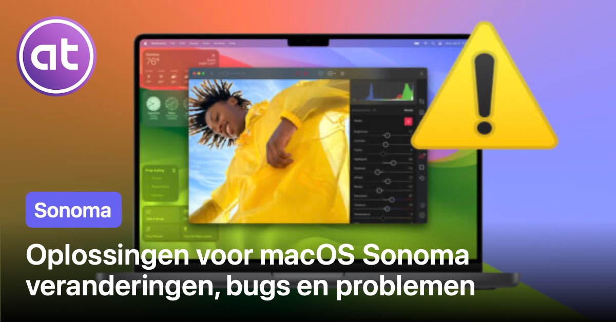 Oplossingen voor macOS Sonoma bugs en problemen - appletips