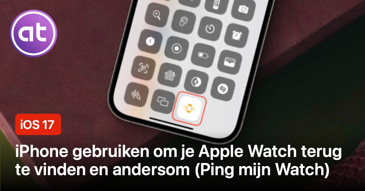 Ping mijn watch gebruiken om Apple Watch te vinden met iPhone - appletips