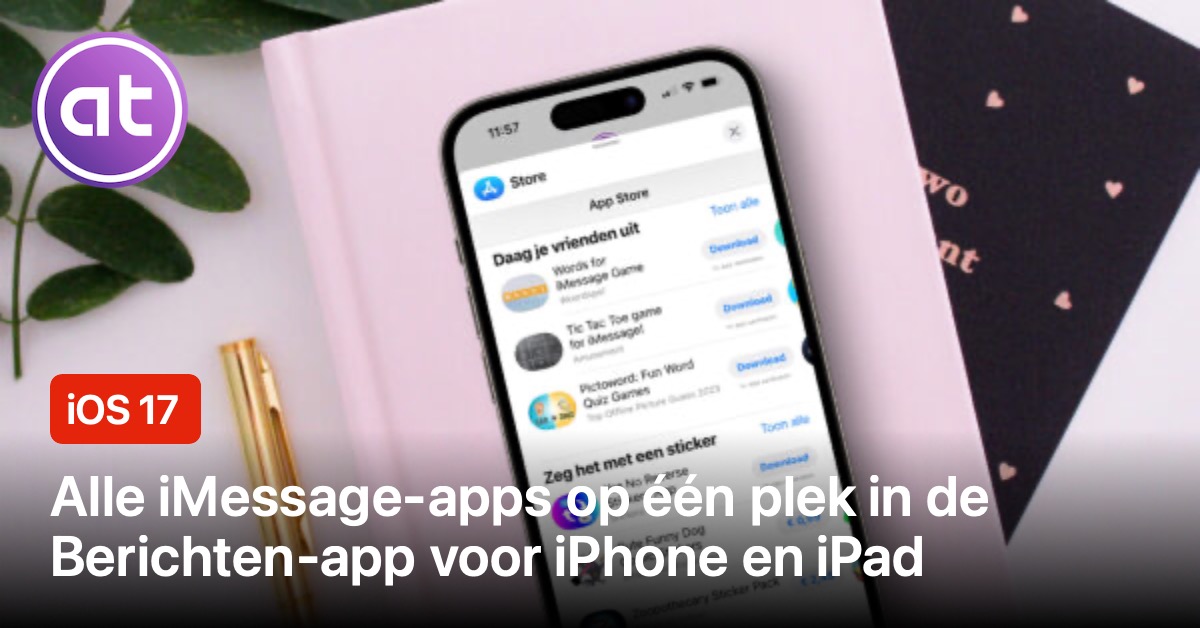 iMessage-apps in de Berichten-app - appletips