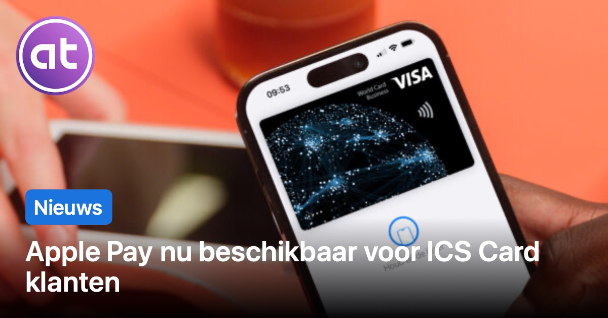 Apple Pay nu beschikbaar voor ICS Card klanten - appletips