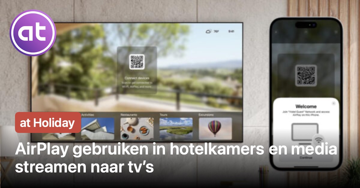 AirPlay gebruiken in hotels - appletips