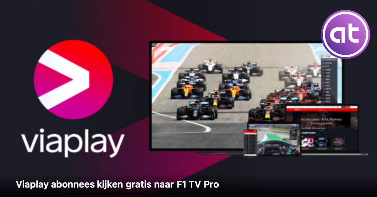 Viaplay abonnees kijken gratis naar F1 TV Pro - appletips