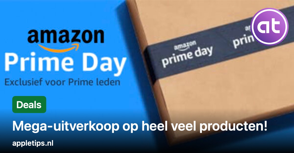 Amazon Prime Day 2025: Uitverkoop en korting - appletips