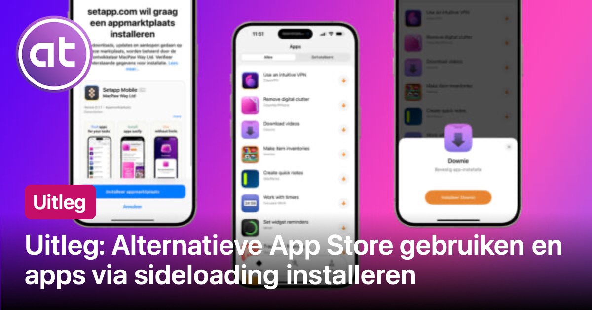 Alternatieve App Store gebruiken | iPhone en iPad